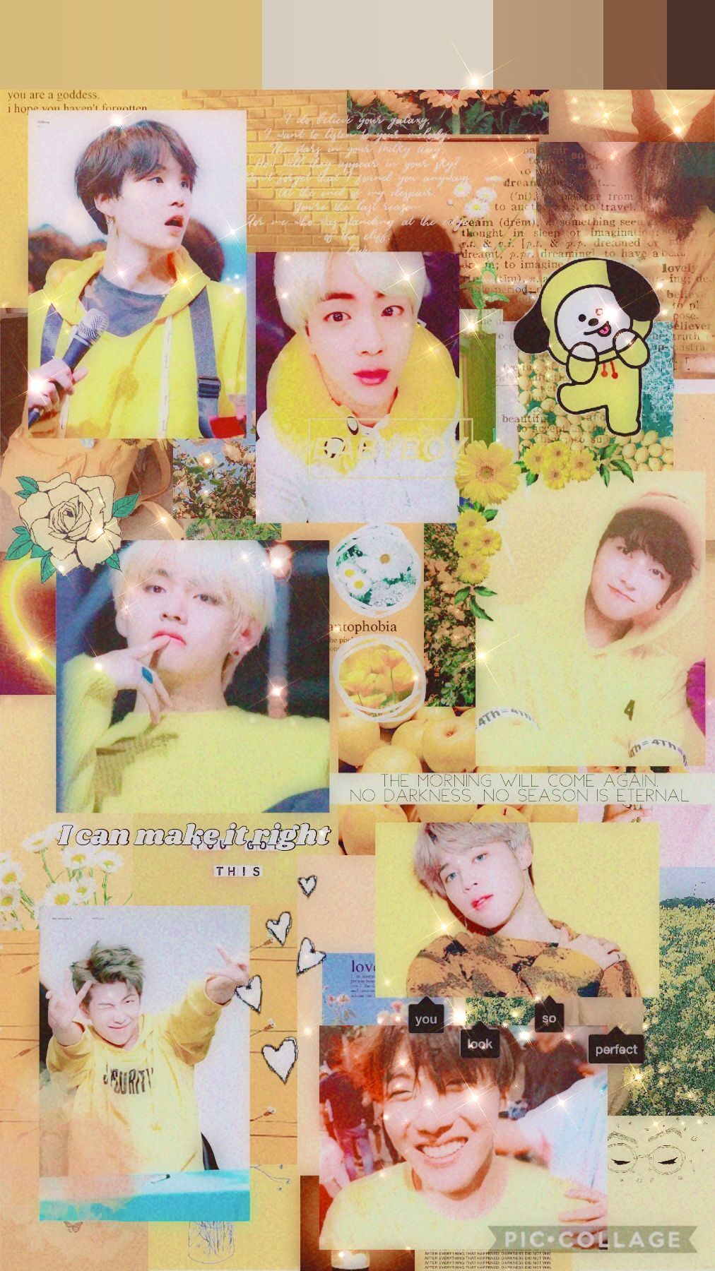 BTS Yellow Wallpapers - Wallpaper Cave