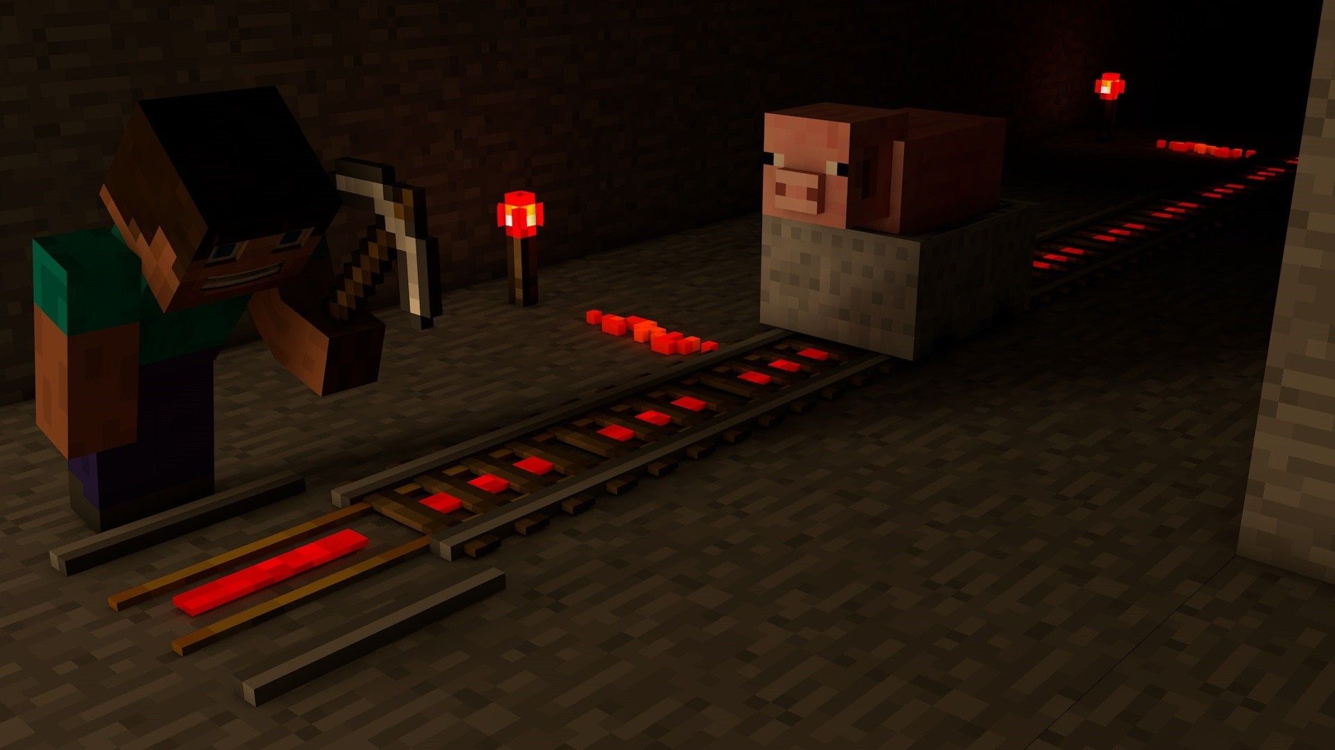 Minecraft Mining Wallpapers - Wallpaper Cave