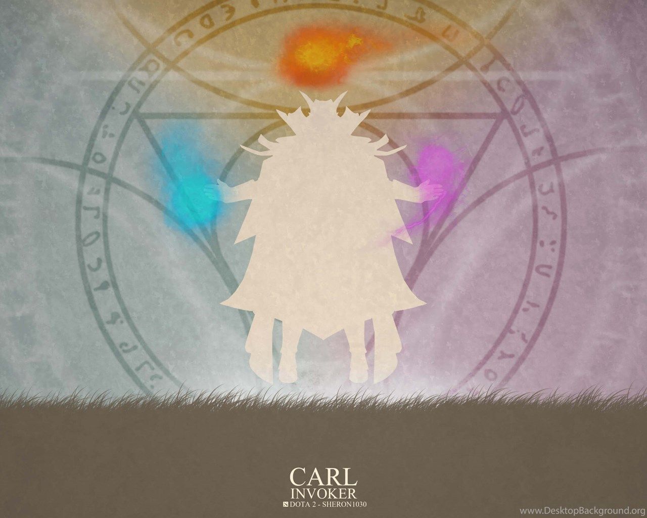 Invoker Chibi Wallpaper