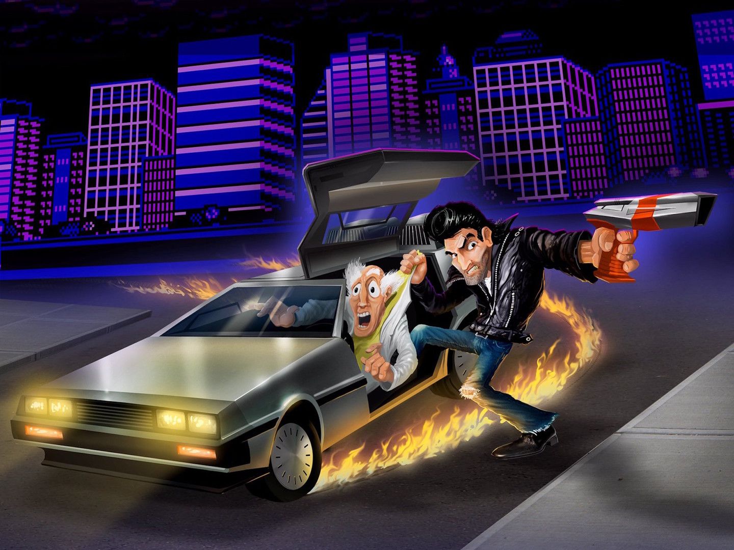 Playstation Retro City Wallpapers - Wallpaper Cave