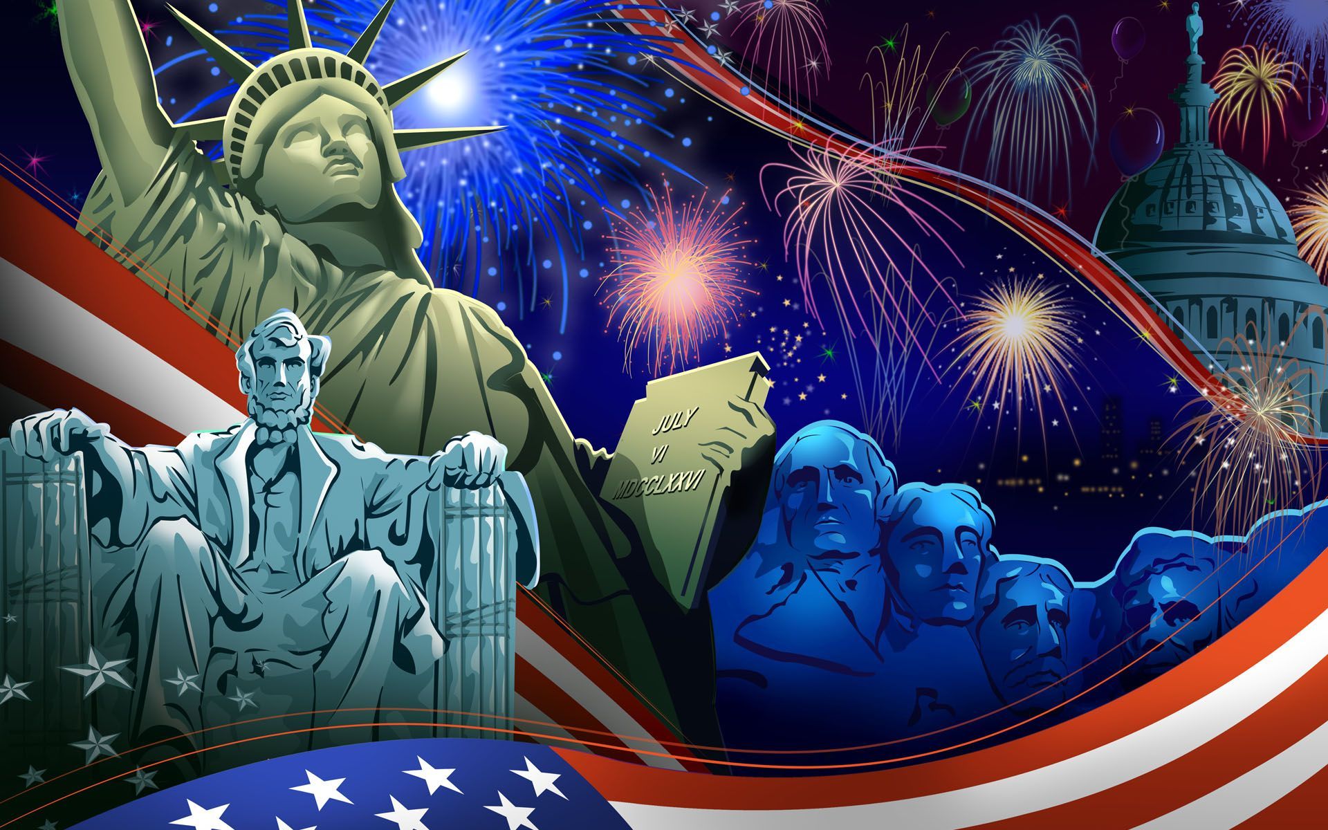 July 4th Scenes Wallpapers - Wallpaper Cave