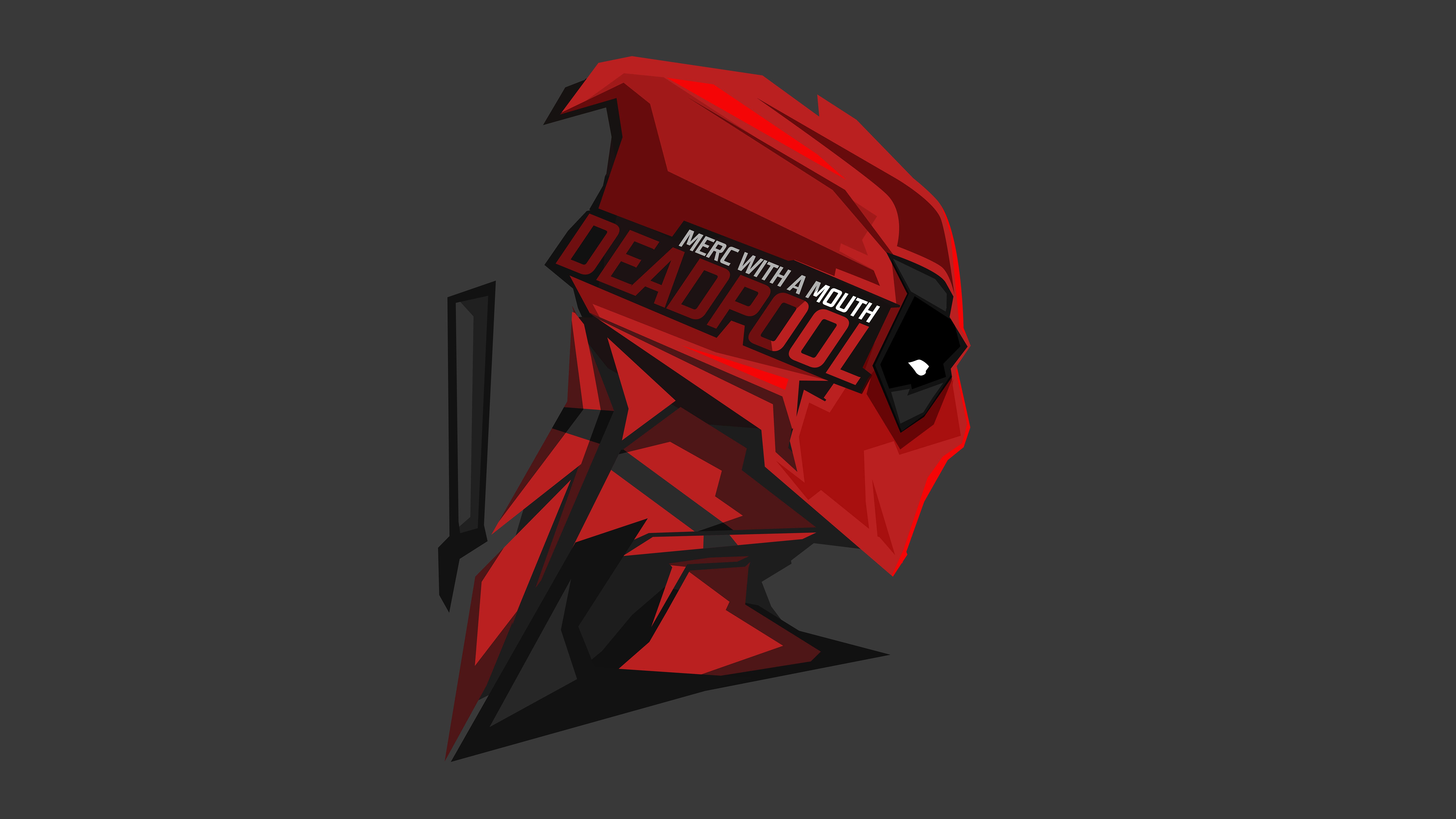 Deadpool Minimalist 4k Wallpapers - Wallpaper Cave