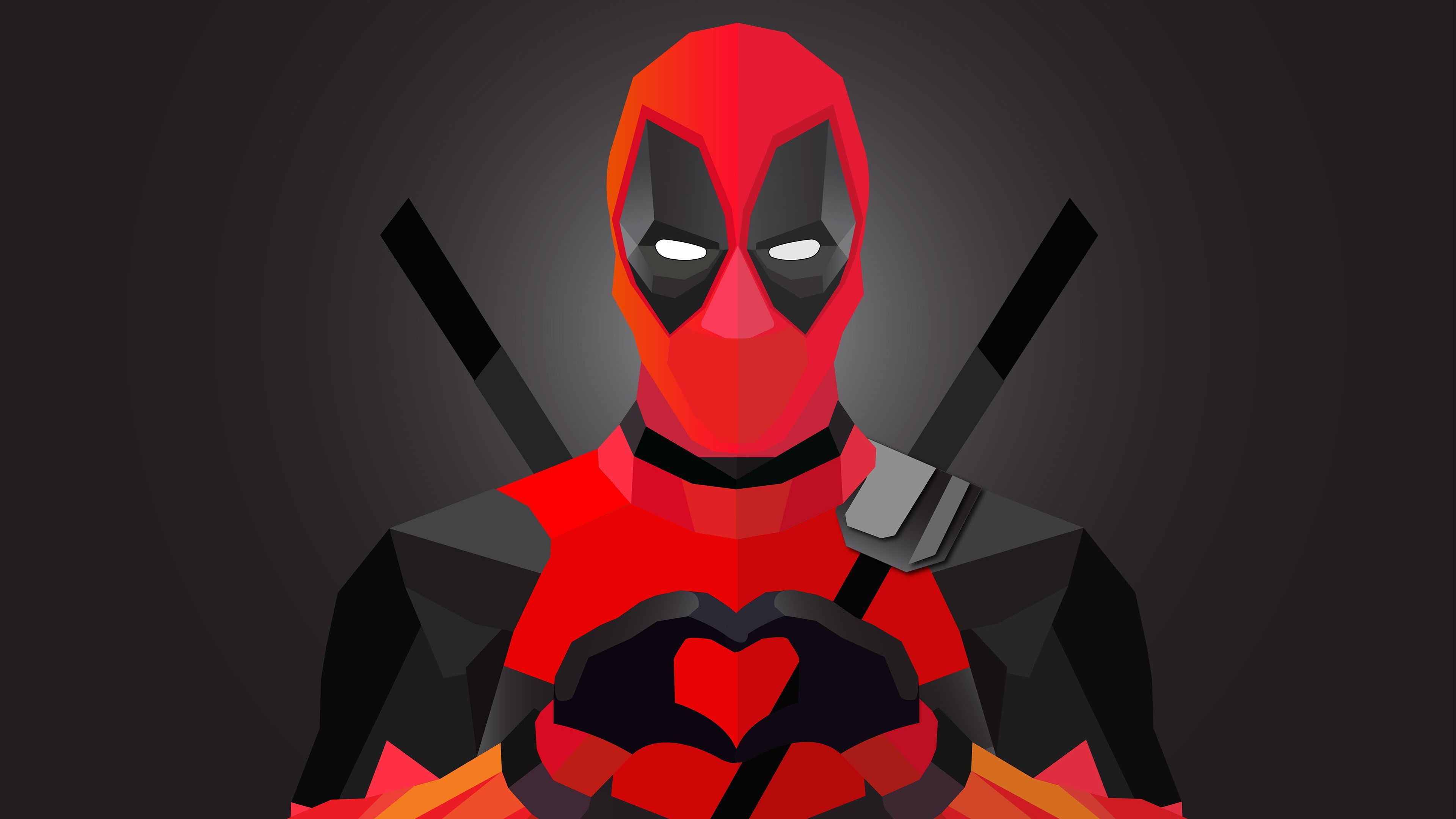 Minimalist Deadpool 4k Desktop Wallpapers - Wallpaper Cave