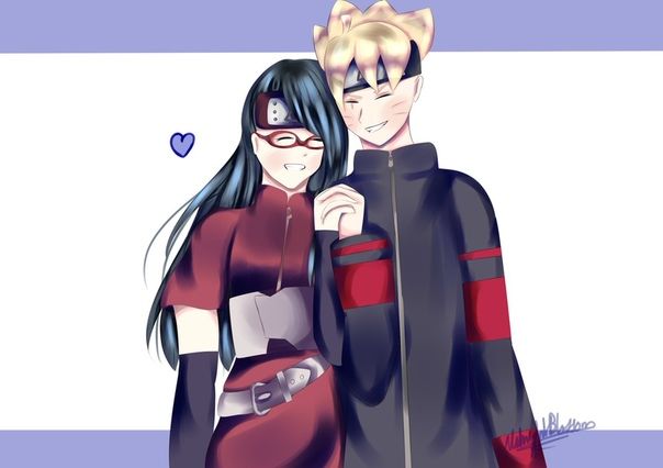 Boruto X Sarada Wallpapers - Wallpaper Cave