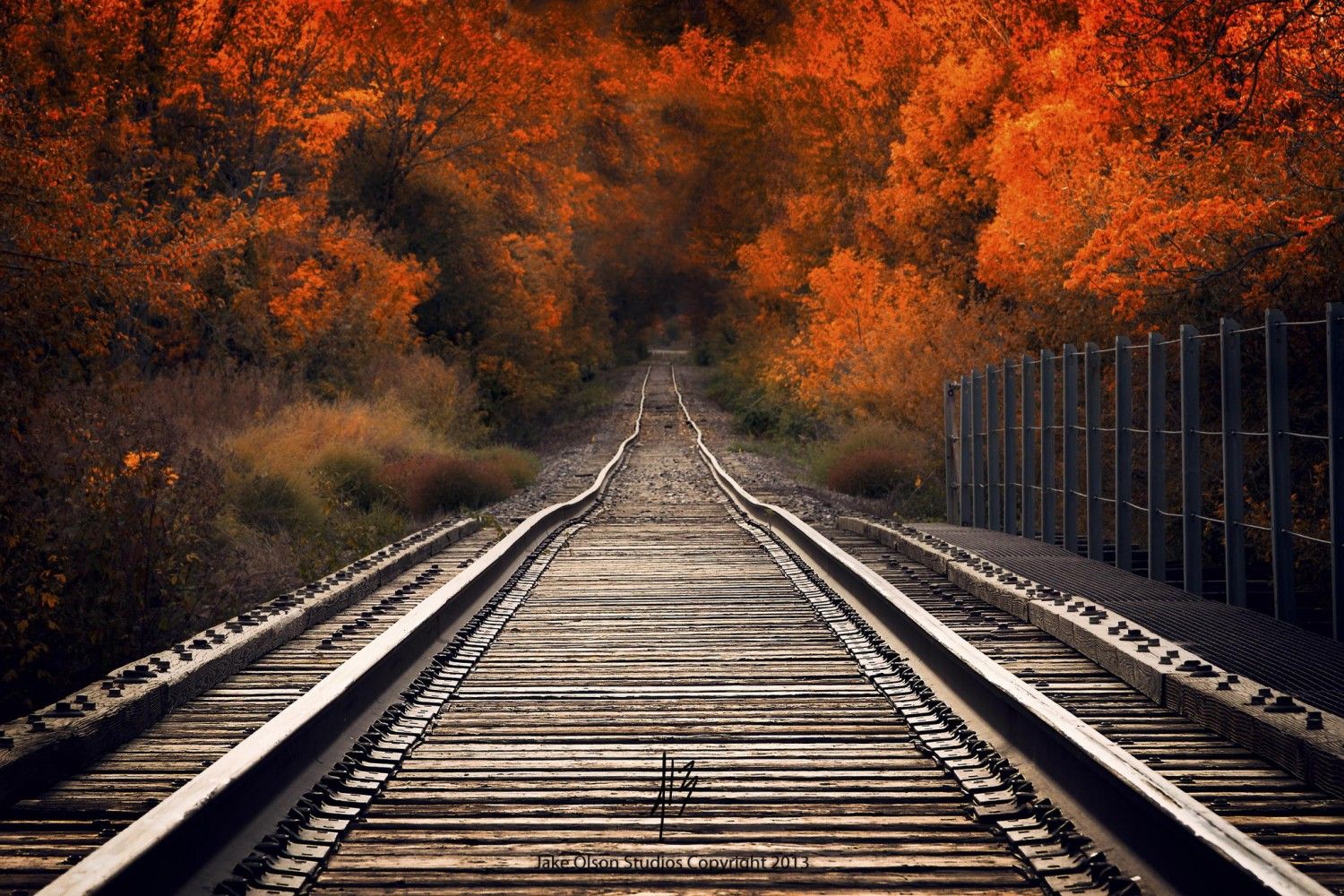 Train Station Autumn Wallpapers - Wallpaper Cave