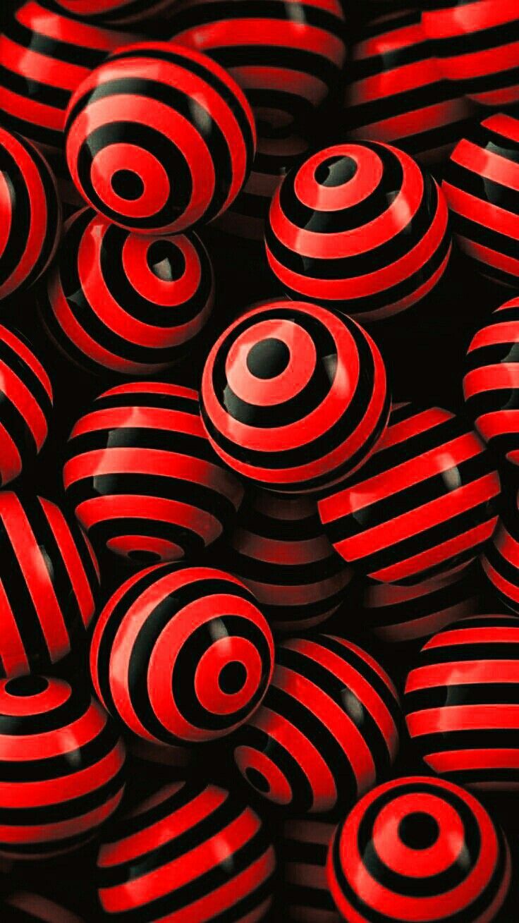Black And Red Circle Wallpapers - Wallpaper Cave