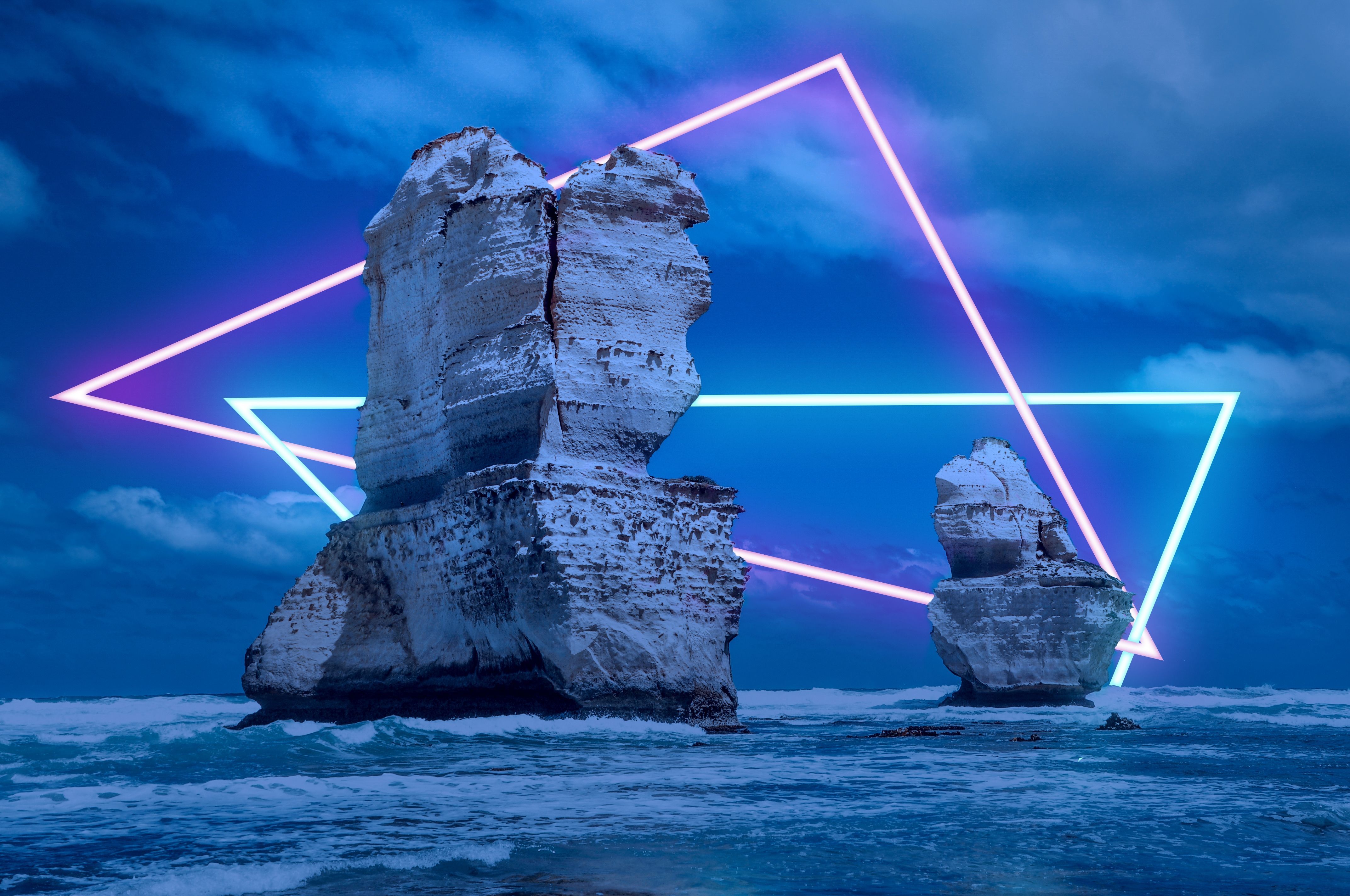 Neon Sea Wallpapers - Wallpaper Cave