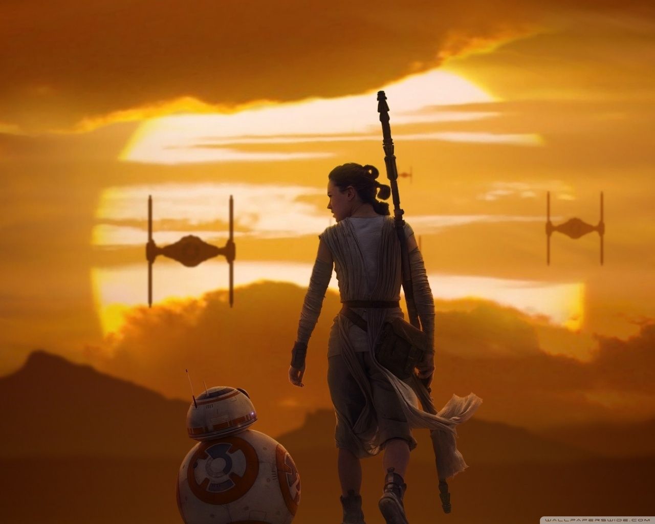 Star Wars Rey Desktop Wallpapers - Wallpaper Cave