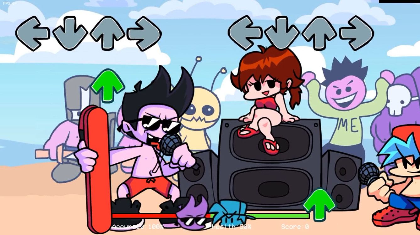 FNF Beach Brother Wallpapers - Wallpaper Cave