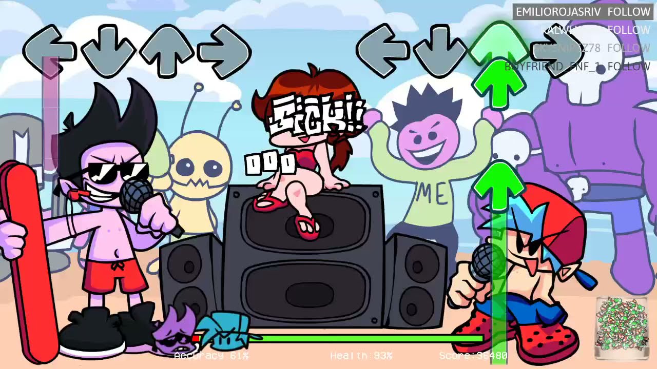 FNF Beach Brother Wallpapers - Wallpaper Cave