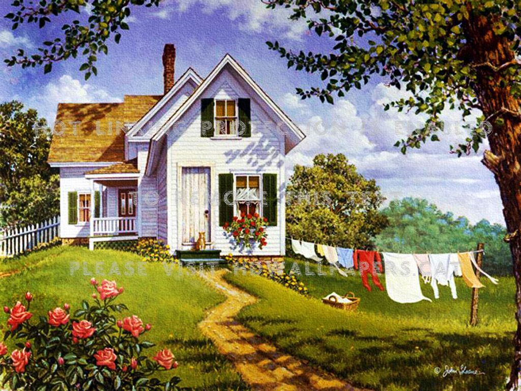 Summer Paintings Wallpapers - Wallpaper Cave