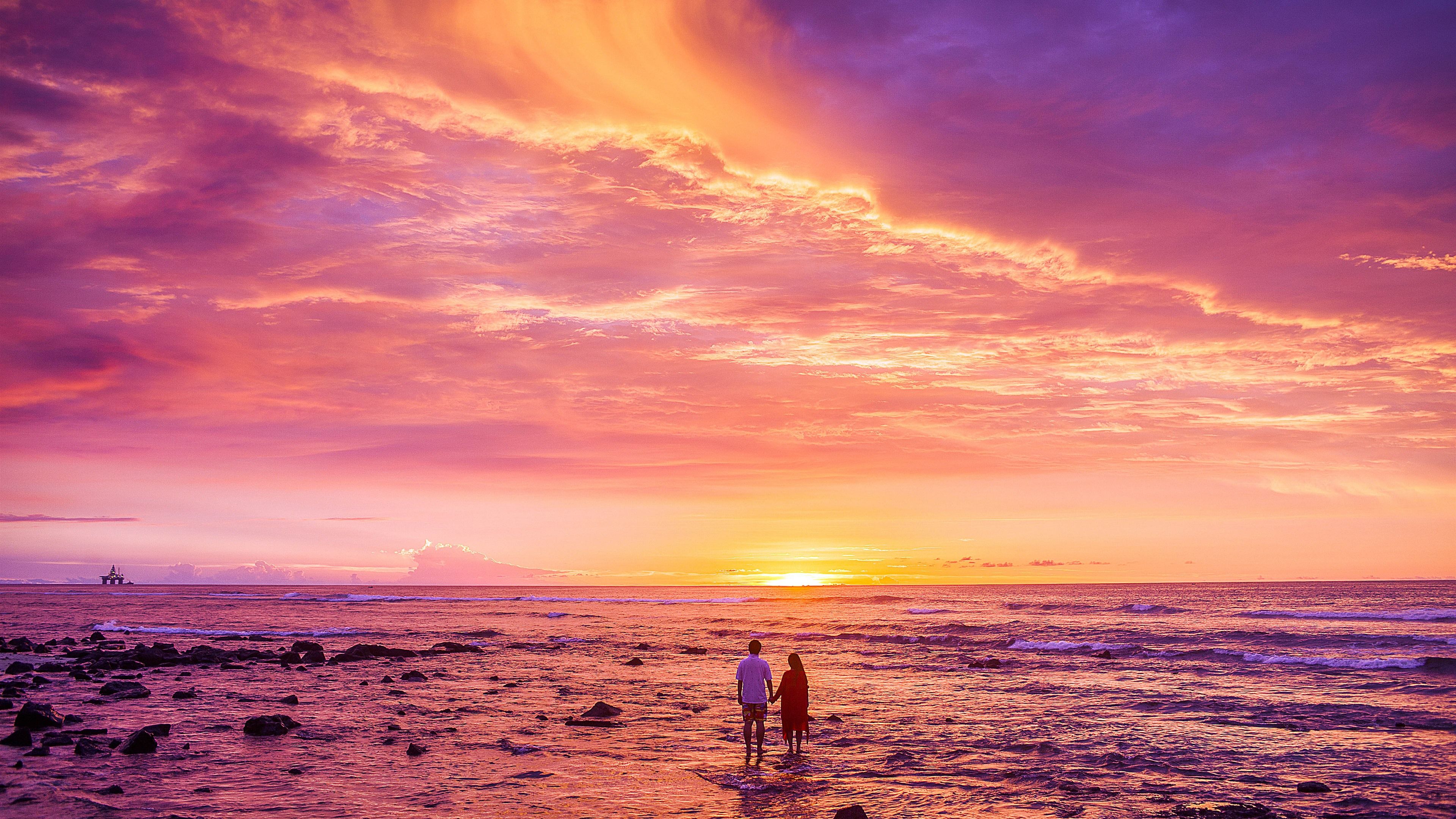 Sunset Beach HD 2021 Wallpapers - Wallpaper Cave