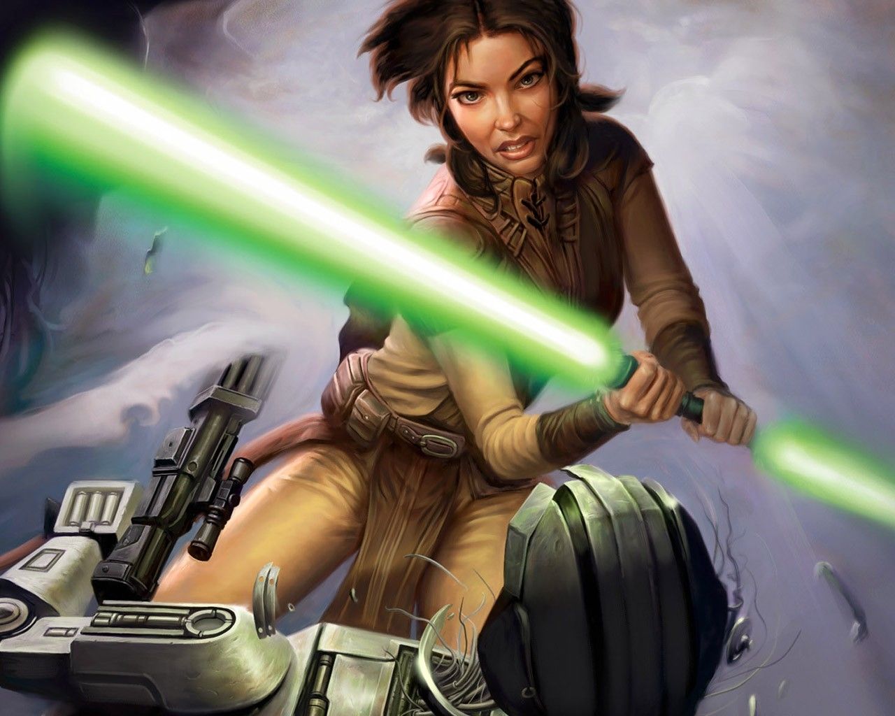 Lightsaber Women Wallpapers - Wallpaper Cave