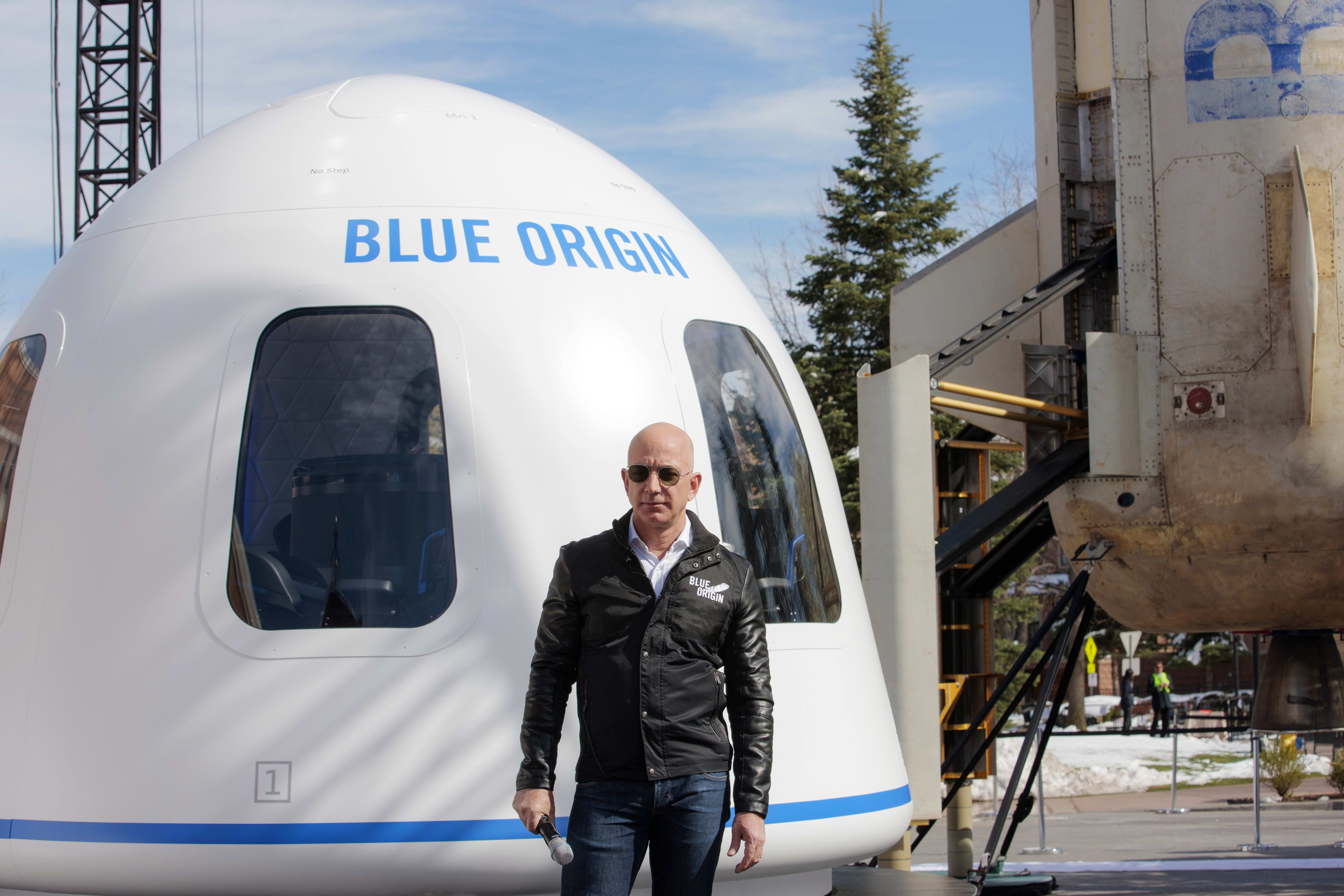 Jeff Bezos Blue Origin Wallpapers - Wallpaper Cave
