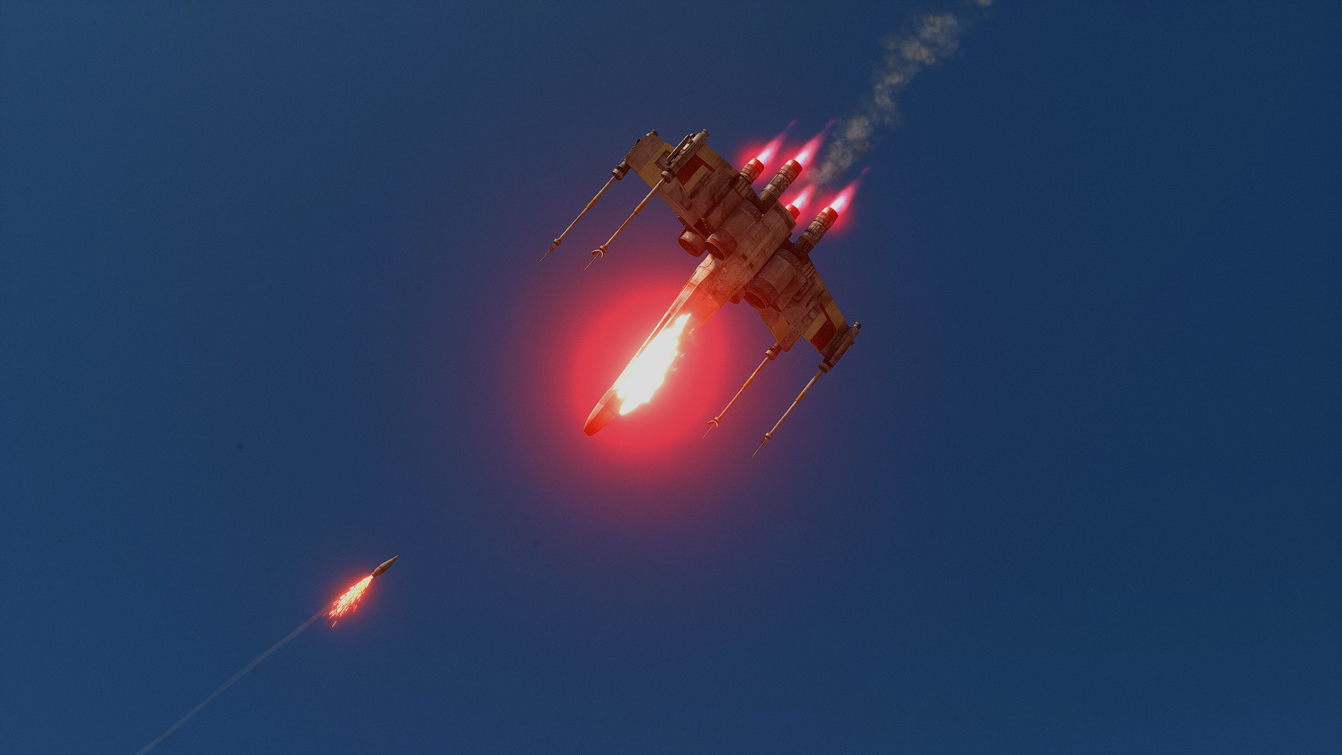 X-Wing Firing Wallpapers - Wallpaper Cave