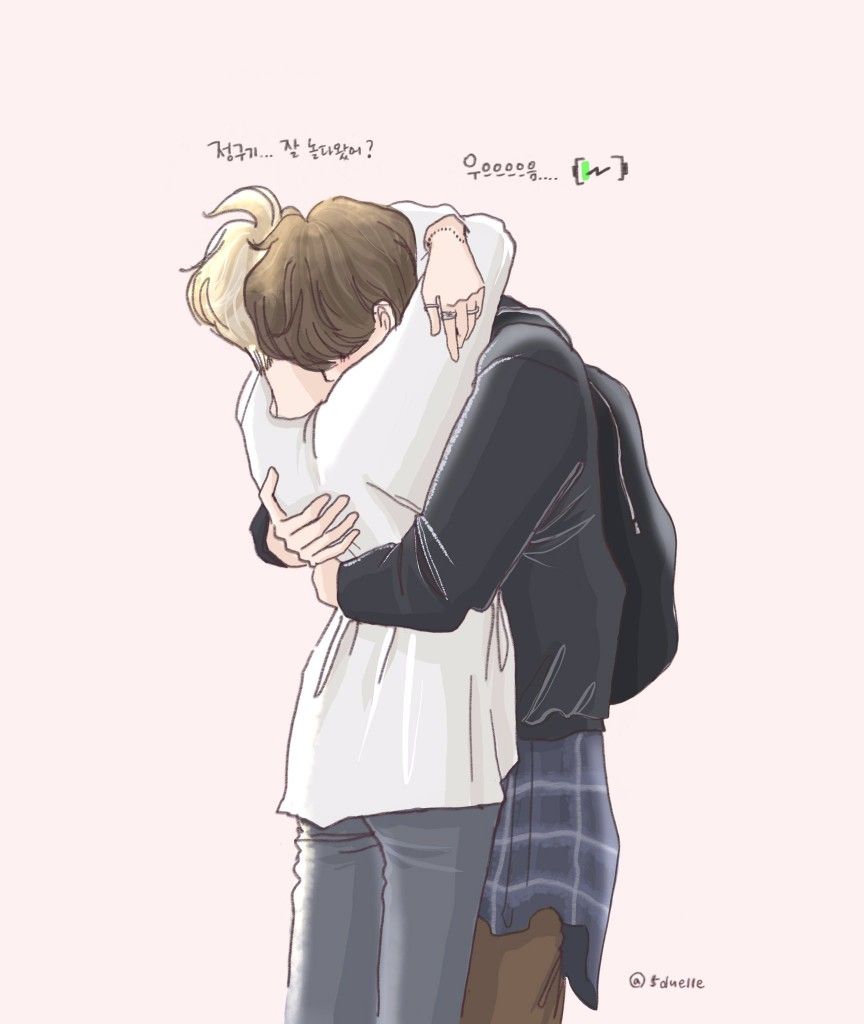 Jikook Fanart Wallpapers - Wallpaper Cave