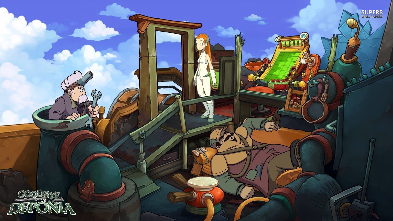 Deponia Wallpapers - Wallpaper Cave