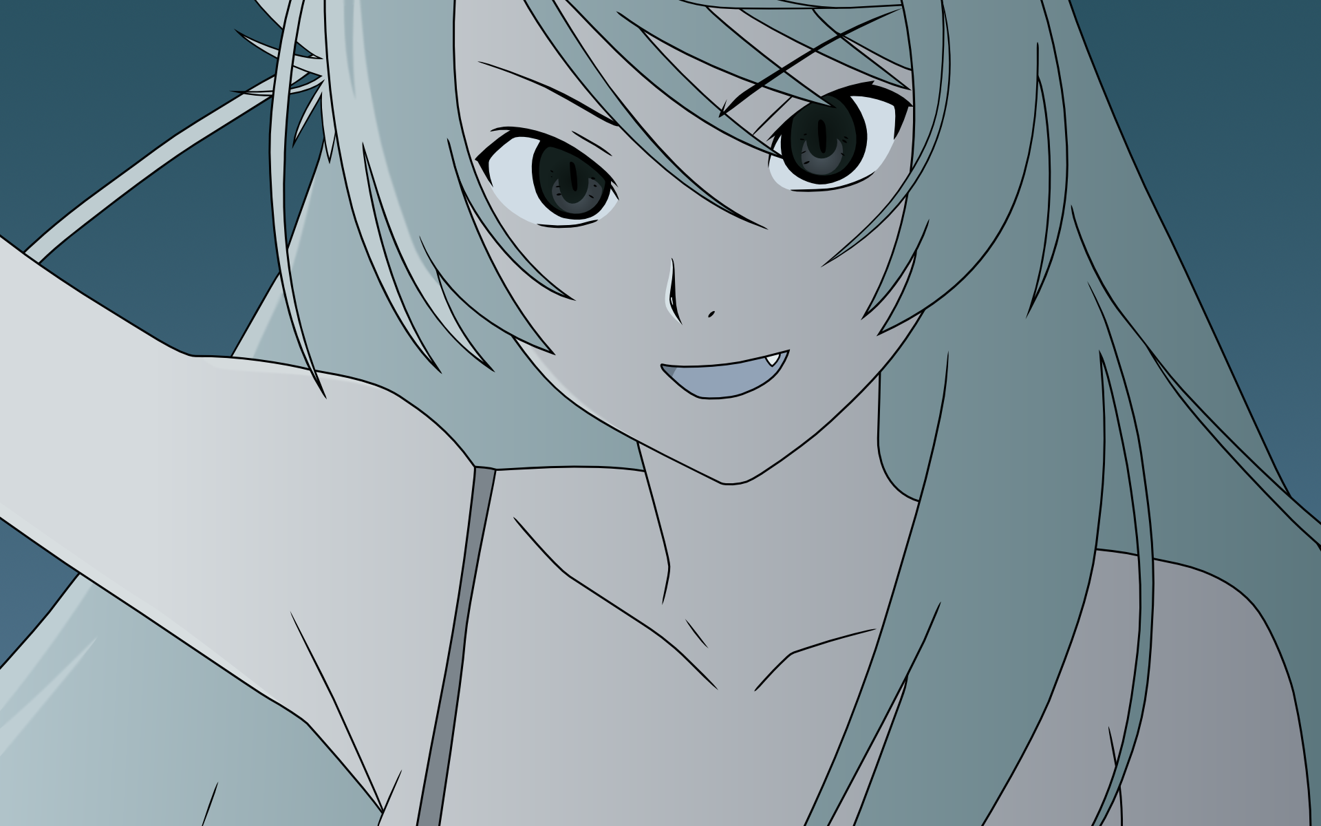 Black Hanekawa Wallpapers - Wallpaper Cave