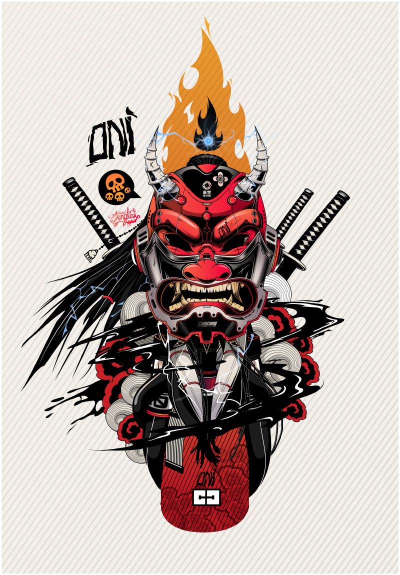 Oni Samurai Wallpapers - Wallpaper Cave