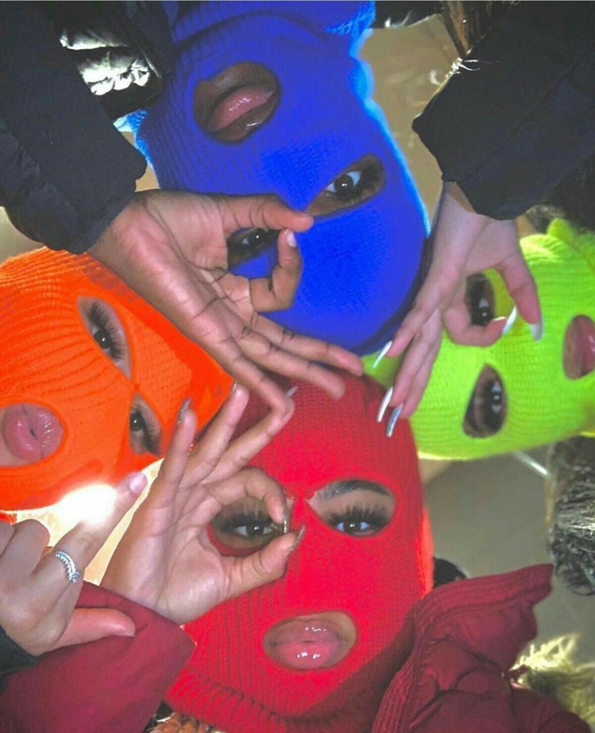 Girl Blue Ski Mask Wallpapers - Wallpaper Cave