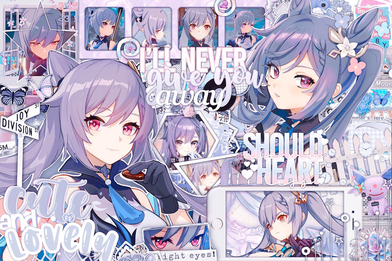 Keqing Aesthetic Wallpapers - Wallpaper Cave