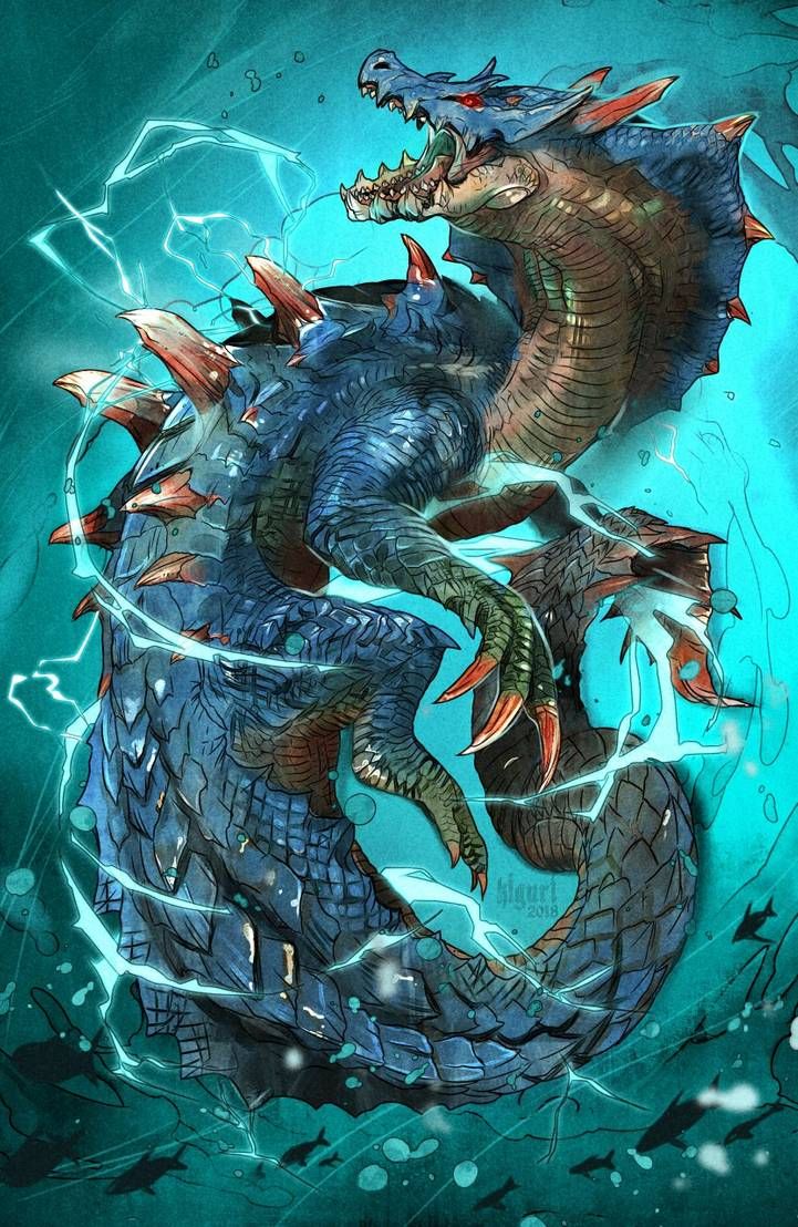 Lagiacrus Wallpapers - Wallpaper Cave
