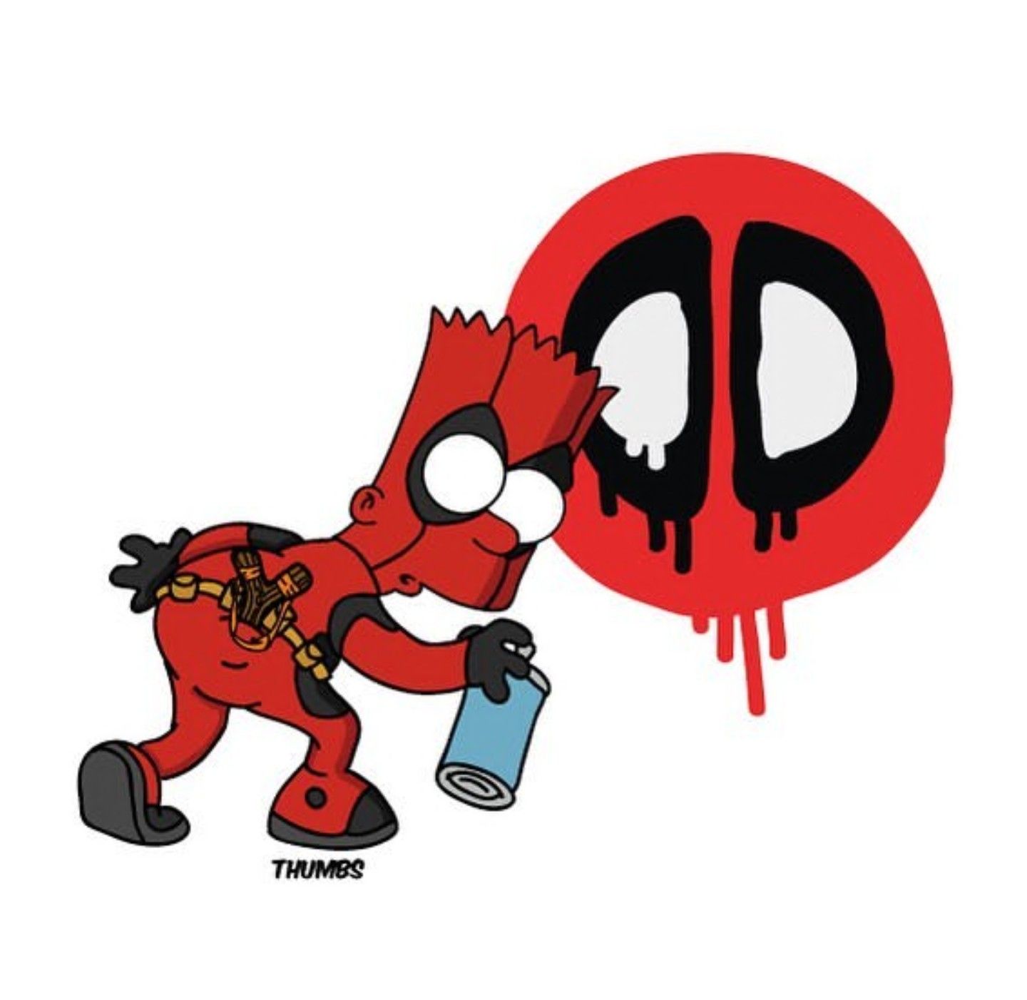 Deadpool Bart Wallpapers - Wallpaper Cave