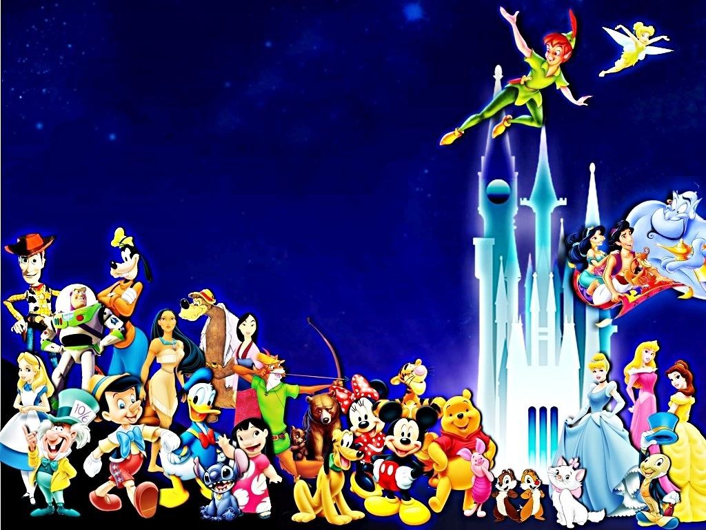 Disney World Characters Wallpapers - Wallpaper Cave