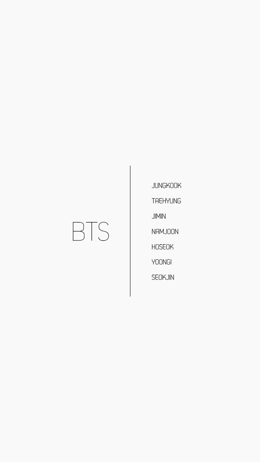 BTS Simple Wallpapers - Wallpaper Cave