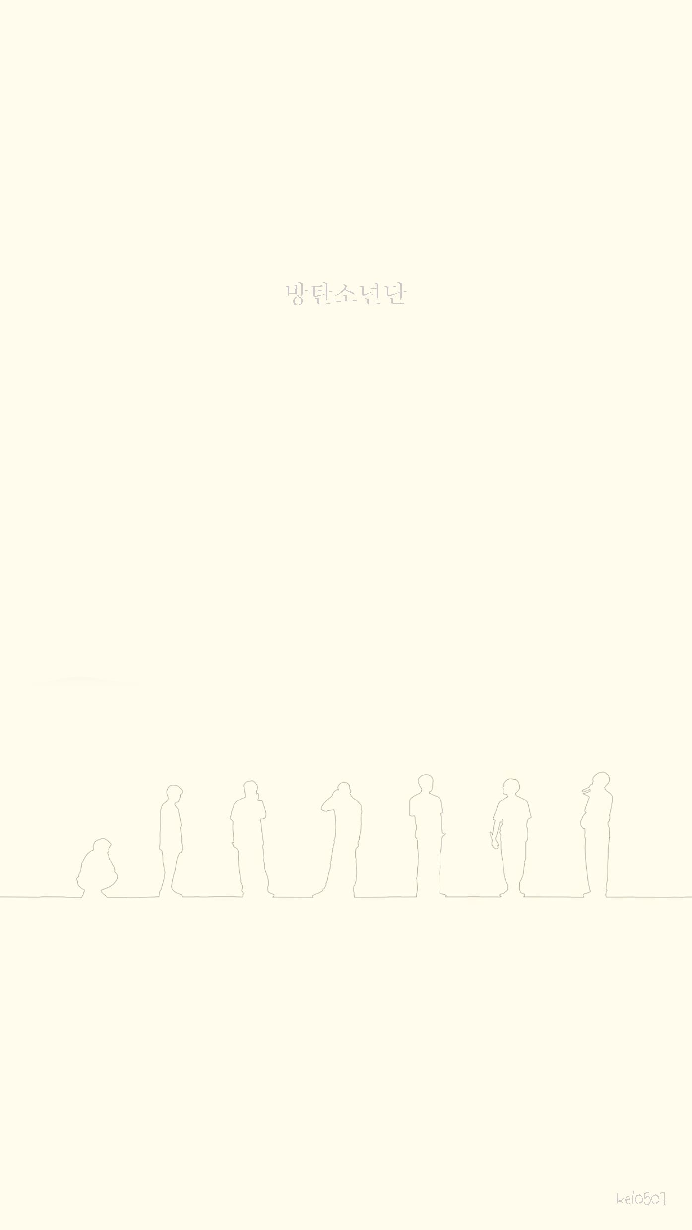 BTS Simple Wallpapers - Wallpaper Cave
