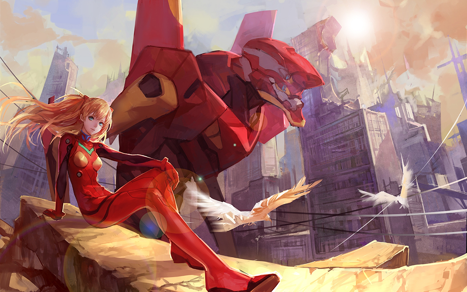 Asuka Langley Desktop Wallpapers - Wallpaper Cave