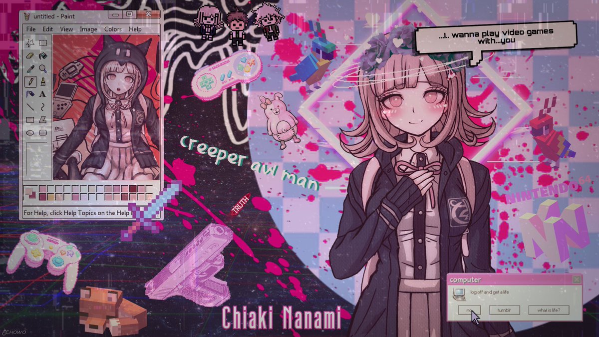 Chiaki Nanami Computer Wallpapers - Wallpaper Cave