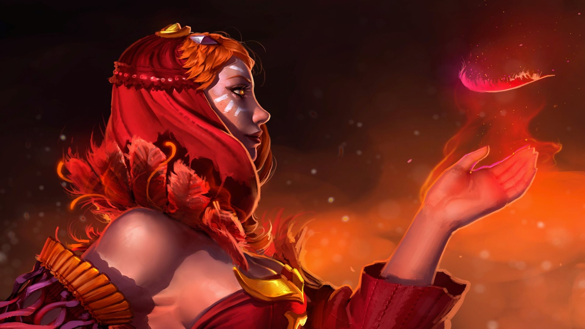 Lina Dota 2 Wallpapers - Wallpaper Cave
