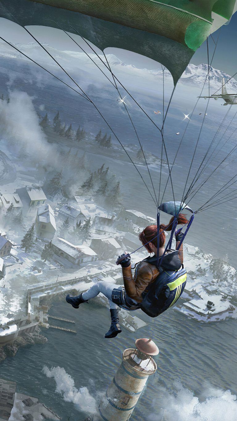 PUBG Parachute Wallpapers - Wallpaper Cave