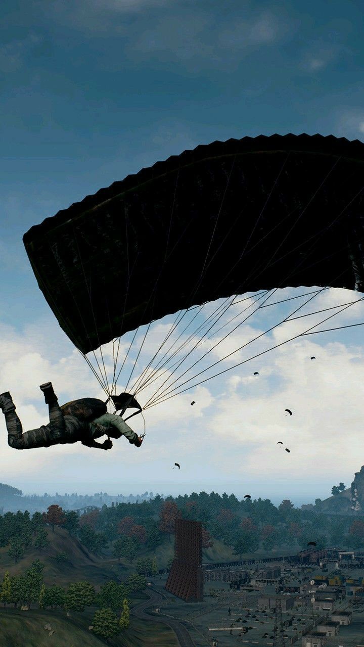 PUBG Parachute Wallpapers - Wallpaper Cave