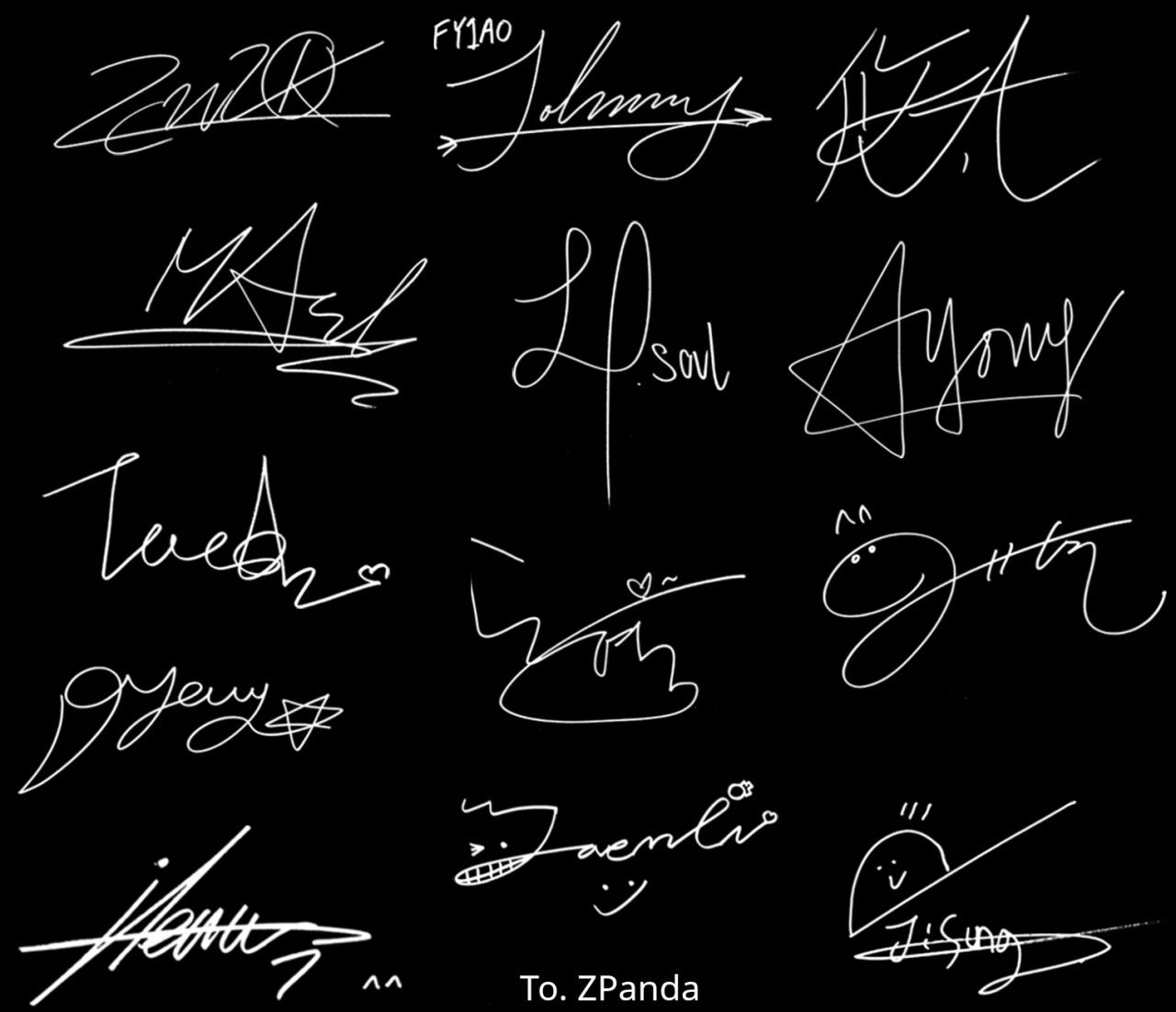 Autograph Wallpapers - Wallpaper Cave