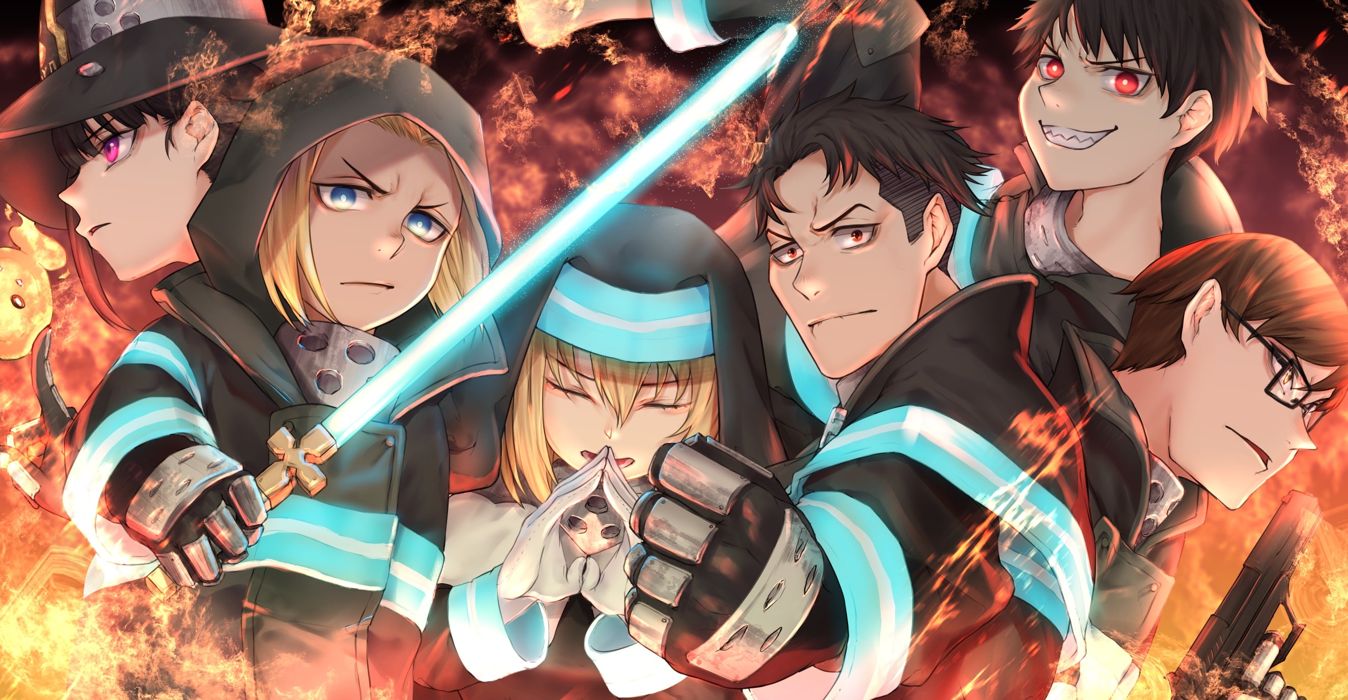Fire Force PC Wallpapers - Wallpaper Cave