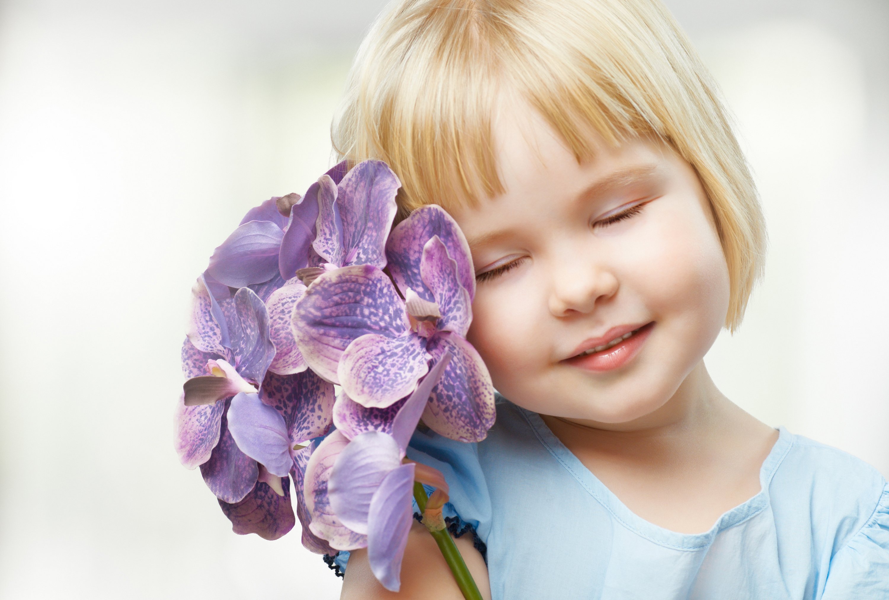 Purple Flower Girls Wallpapers - Wallpaper Cave