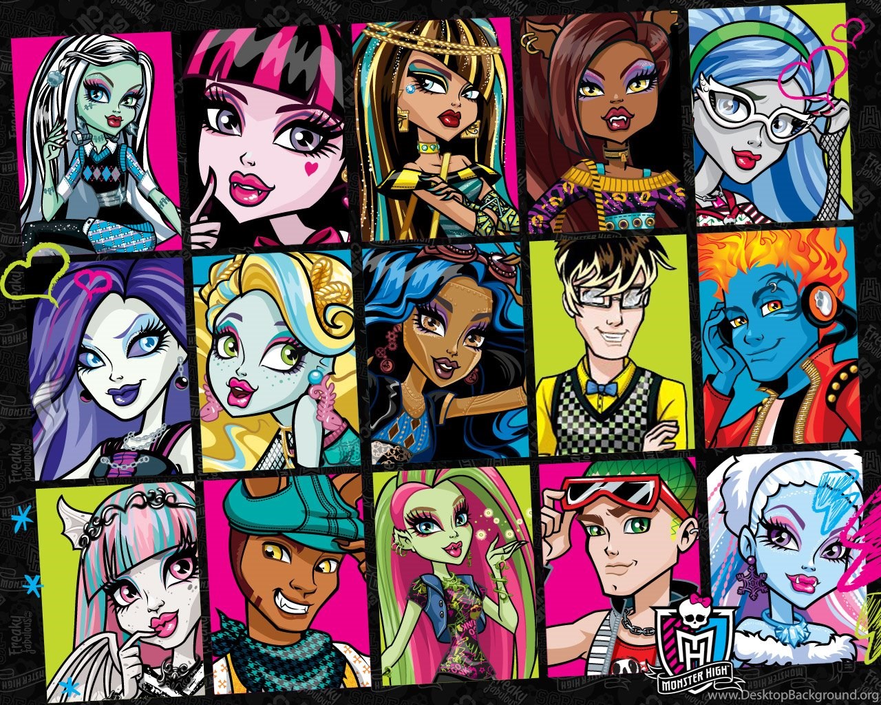 Monster High Computer Wallpapers - Wallpaper Cave