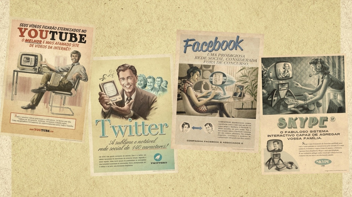 Vintage Poster PC Wallpapers - Wallpaper Cave