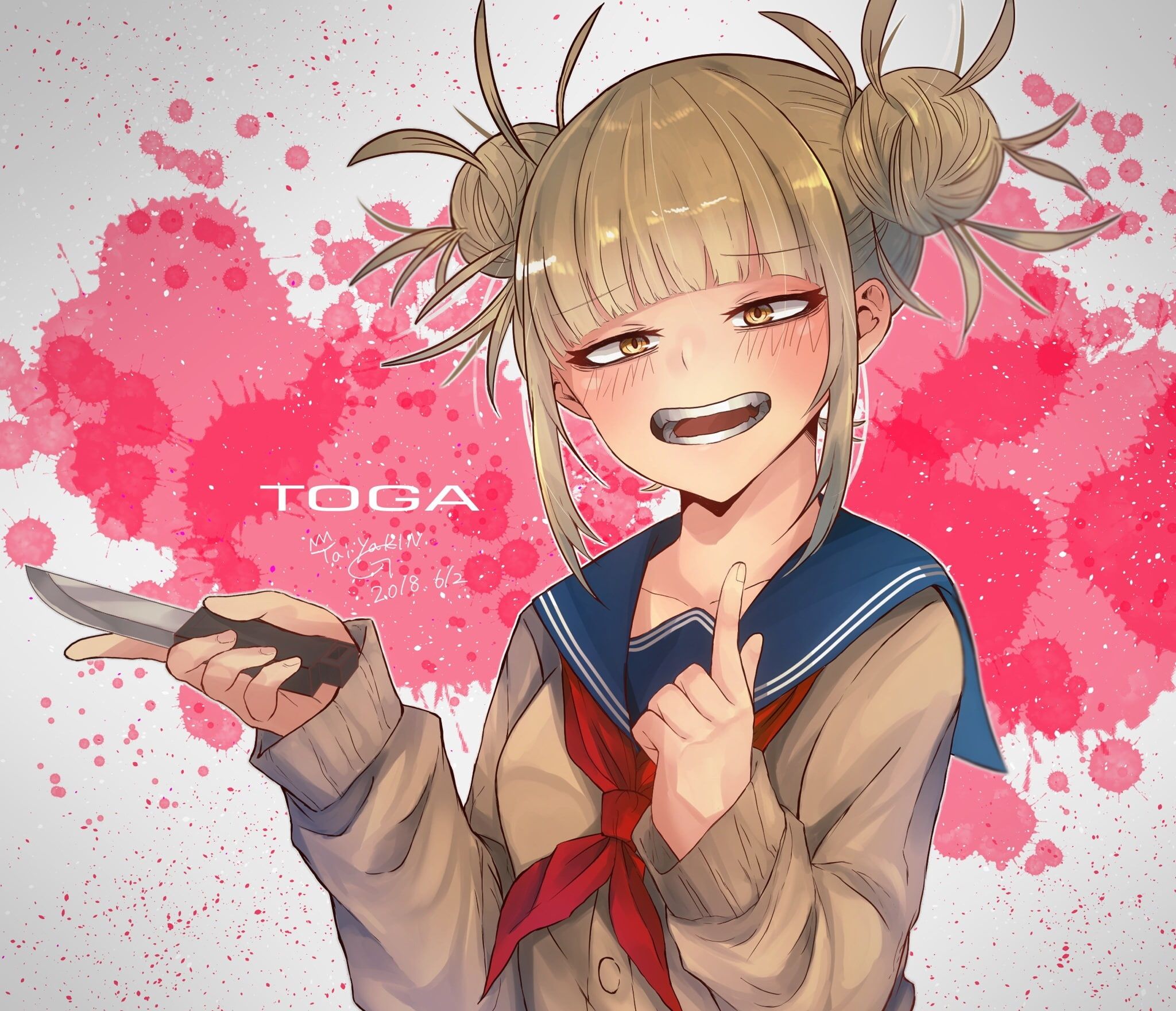 MHA Toga Desktop Wallpapers - Wallpaper Cave