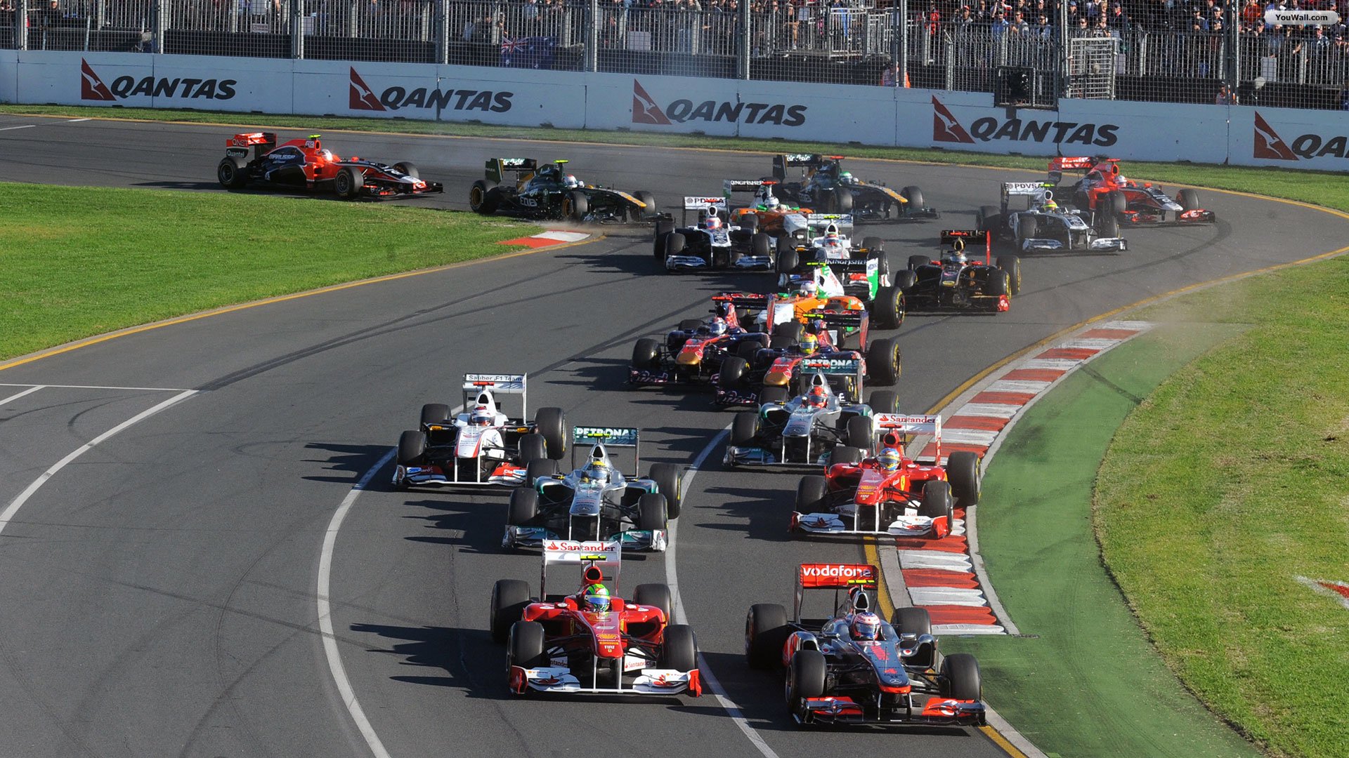 Formula One Race Wallpapers - Wallpaper Cave