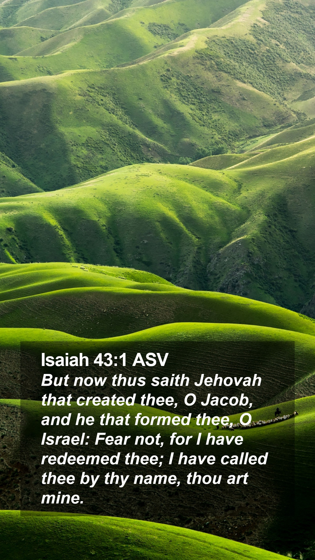 Isaiah 43:1 Wallpapers - Wallpaper Cave