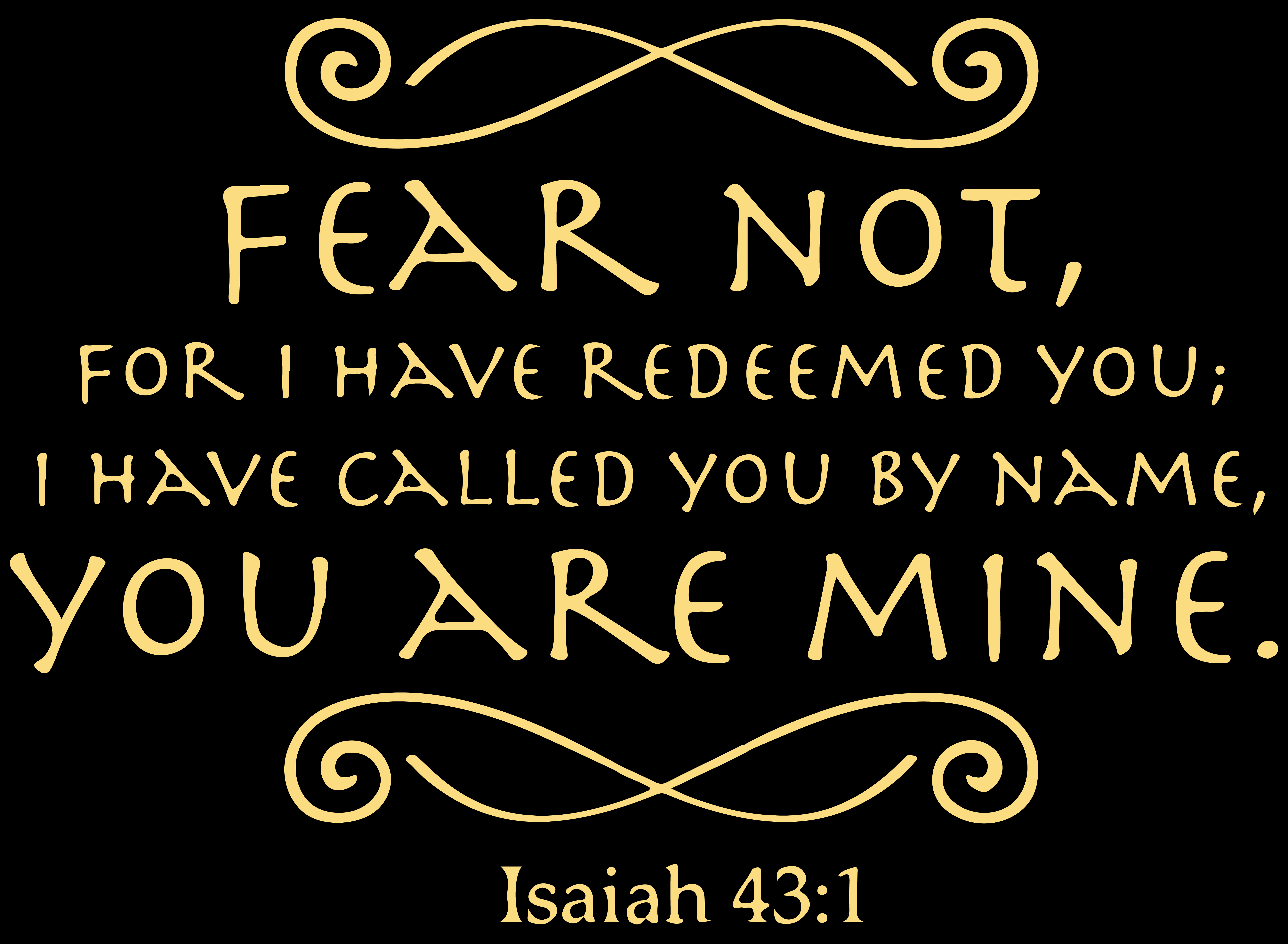 Isaiah 43:1 Wallpapers - Wallpaper Cave