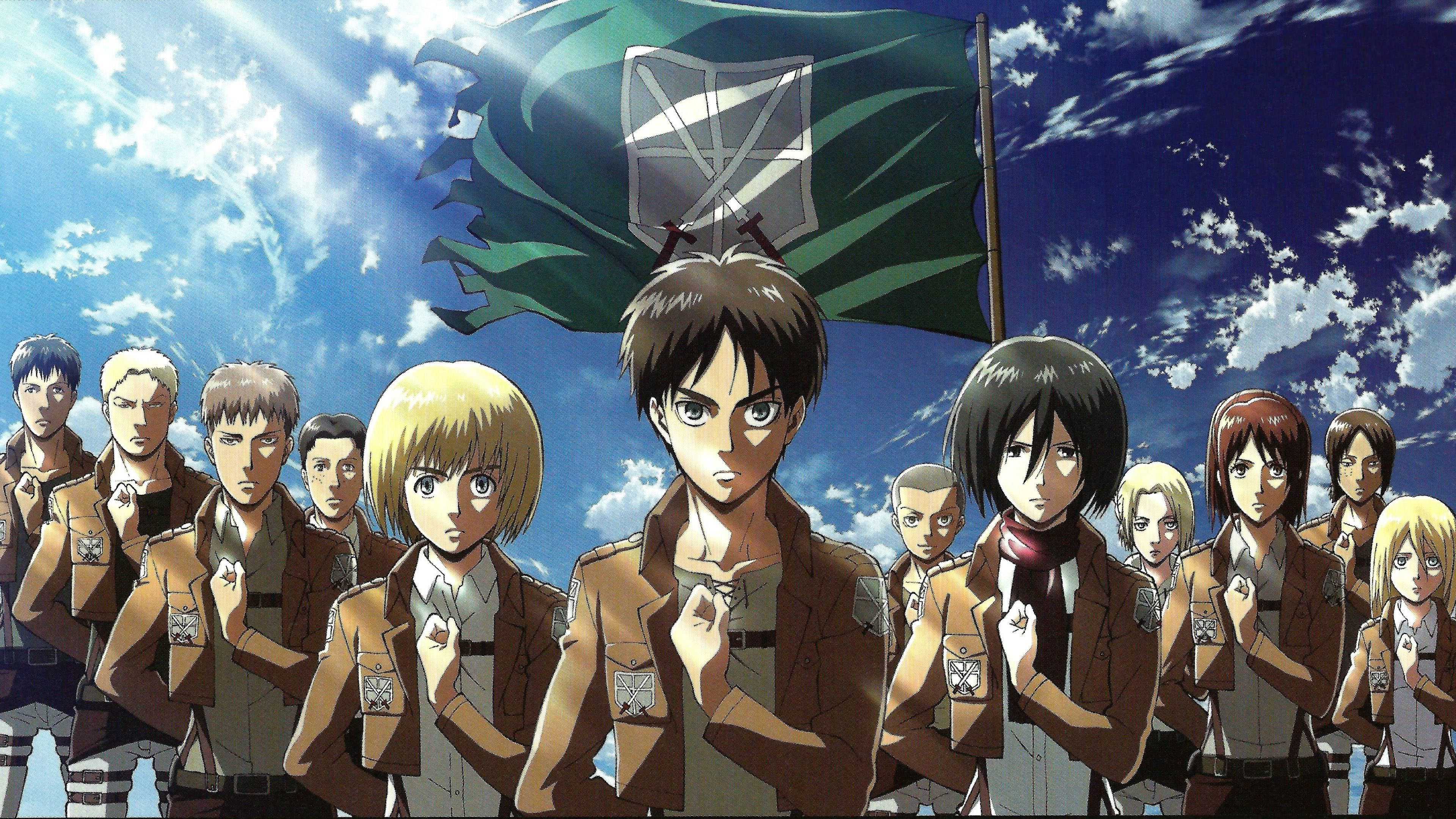 Desktop Attack On Titan Wallpapers - Wallpaper Cave