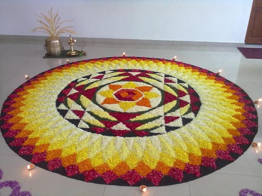 Pookalam Wallpapers - Wallpaper Cave