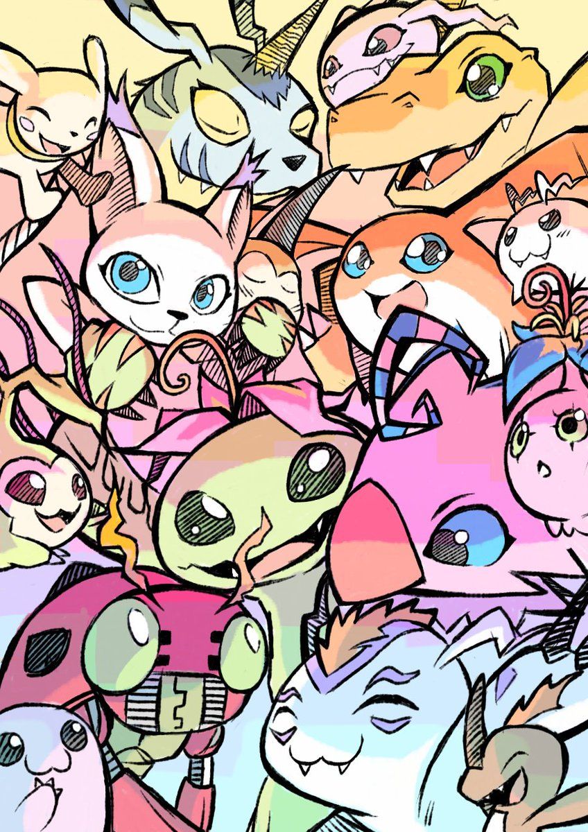 Digital Monster Wallpapers - Wallpaper Cave