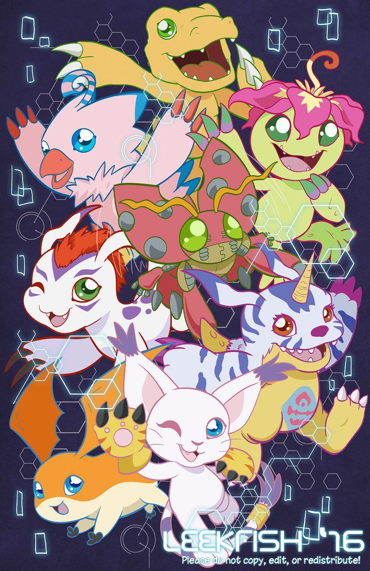 Digital Monster Wallpapers - Wallpaper Cave