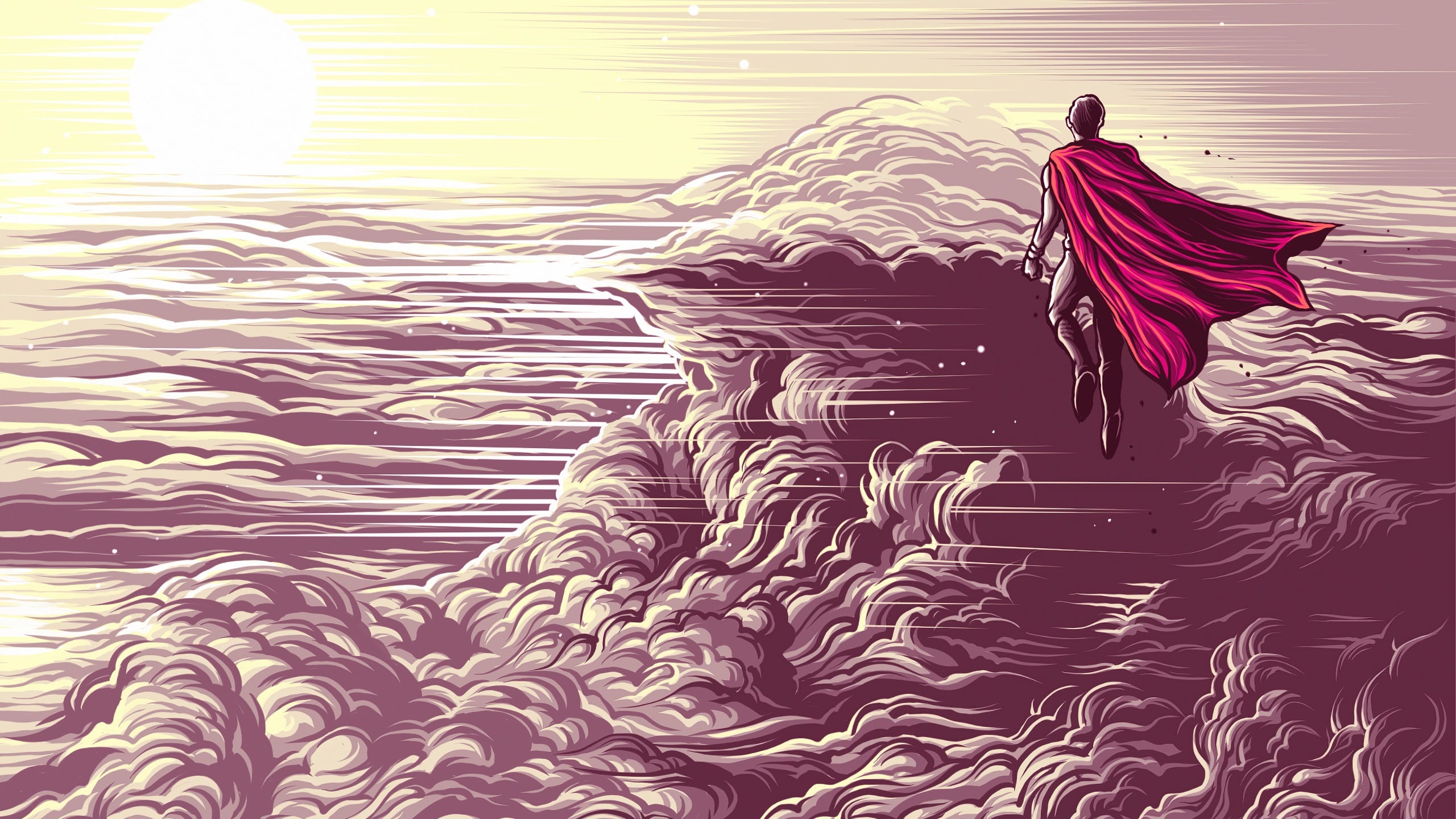 Superman Flying Wallpapers - Wallpaper Cave