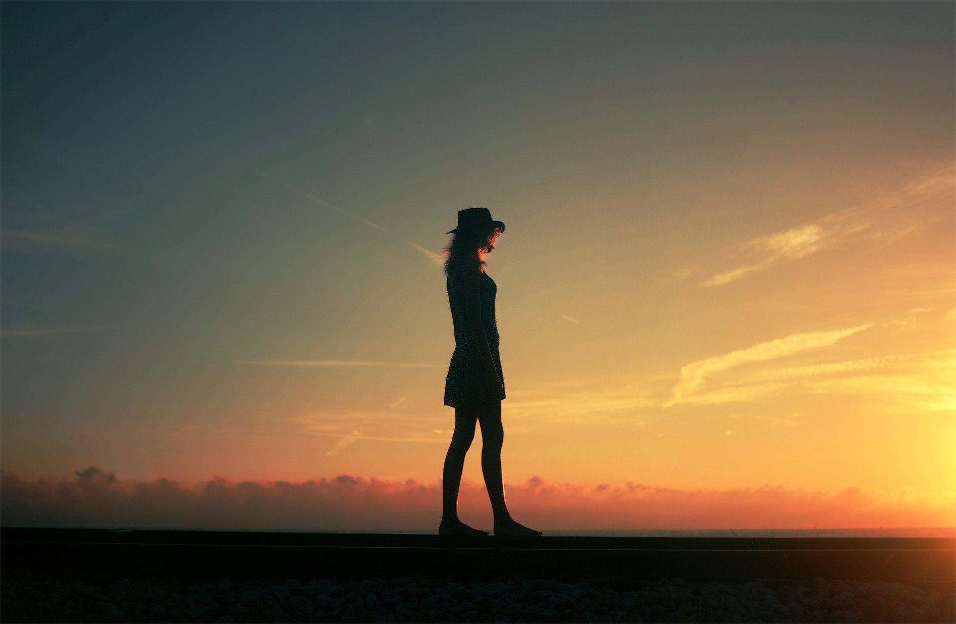 Women Sunset Wallpapers - Wallpaper Cave